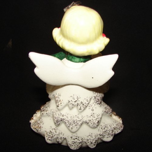 Lefton DECEMBER Birthday Angel Girl Figurine w Rhinestones - Christmas ...