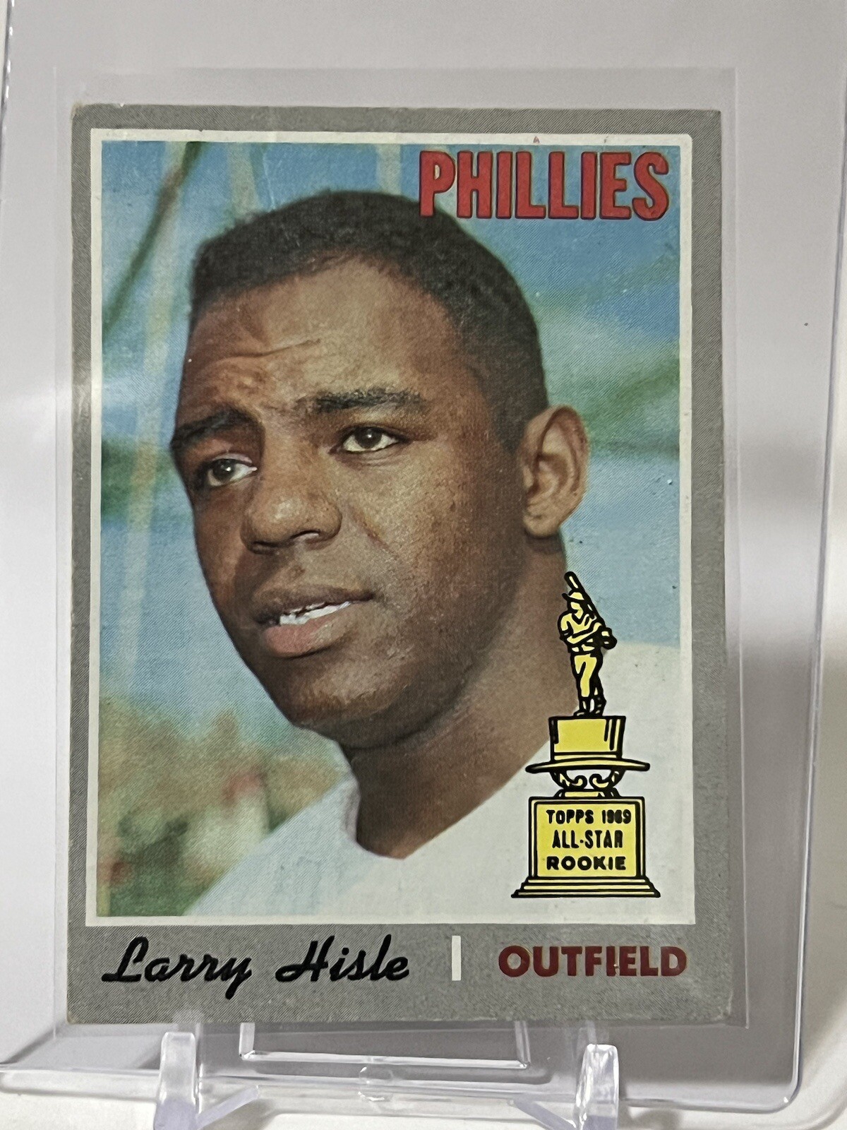 1970 TOPPS BASEBALL CARD # 288 LARRY HISLE PHILLIES ALL - STAR ROOKIE ...