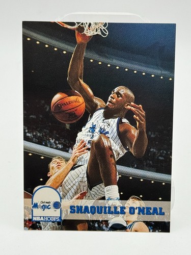 1993-94 NBA Hoops 155 Shaquille O'Neal Shaq 2nd Year Card FREE SHIPPING ...