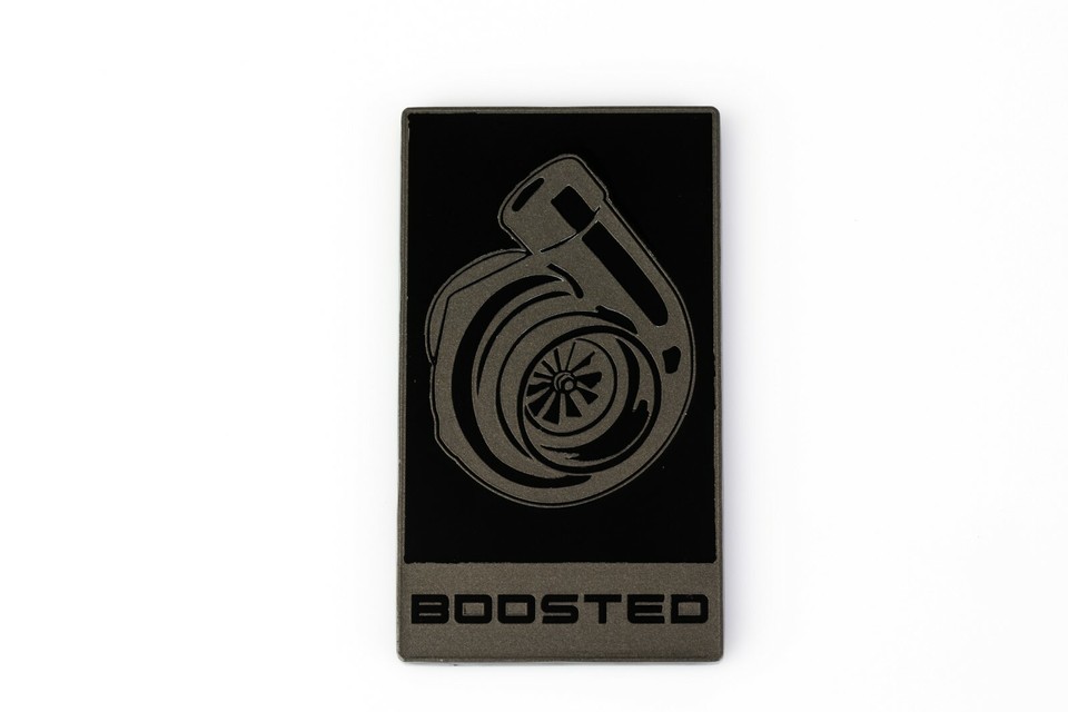 2015-2024 Mustang Boosted Badge - GT350 EcoBoost Emblem | eBay
