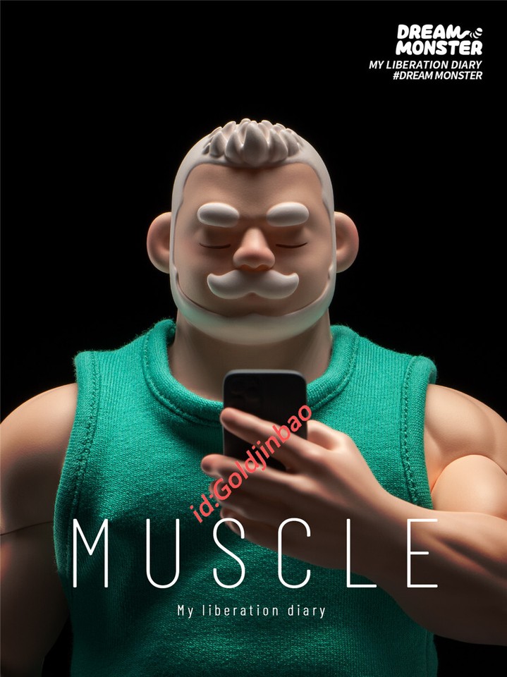 Dream UNCLE MUSCLE Resin Statue H27.5cm Cast off Collection | eBay