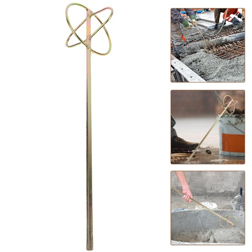Electric Mixing Rod Long Drill Attachment Paddle Paint Mixer for | eBay