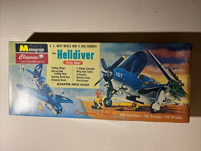 Monogram Classic SSP Helldiver 1/48 Scale Model Kit | eBay