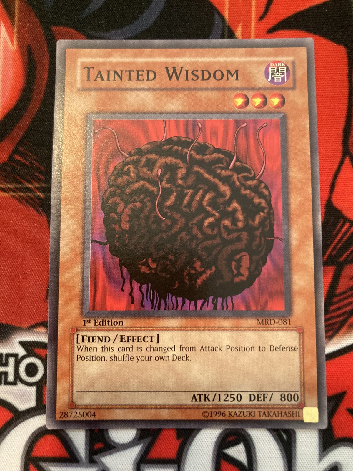 Yu-Gi-Oh%21+TCG+Tainted+Wisdom+Metal+Raiders+MRD-081+1st+Edition+Common ...