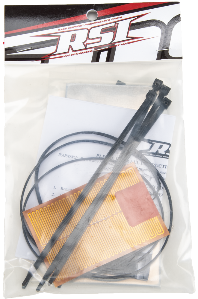 RSI Universal Heated Snowmobile Handlebar Pad w Cell Phone Holder ...