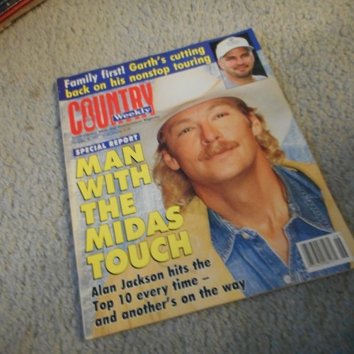 Alan Jackson Covers Country Weekly Magazine November 1997 Garth Brooks ...