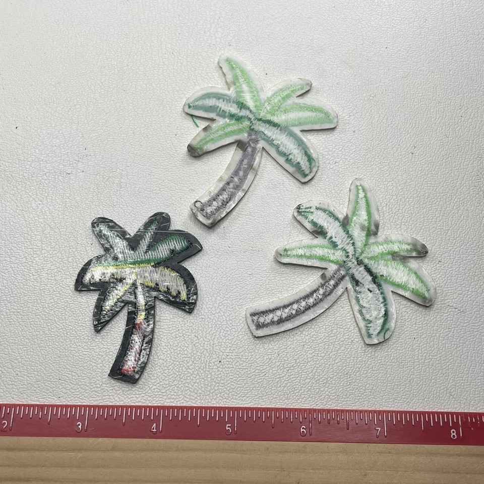 3 PALM TREES Patch Lot (2 Are The Same, 1 Different) K009 | eBay