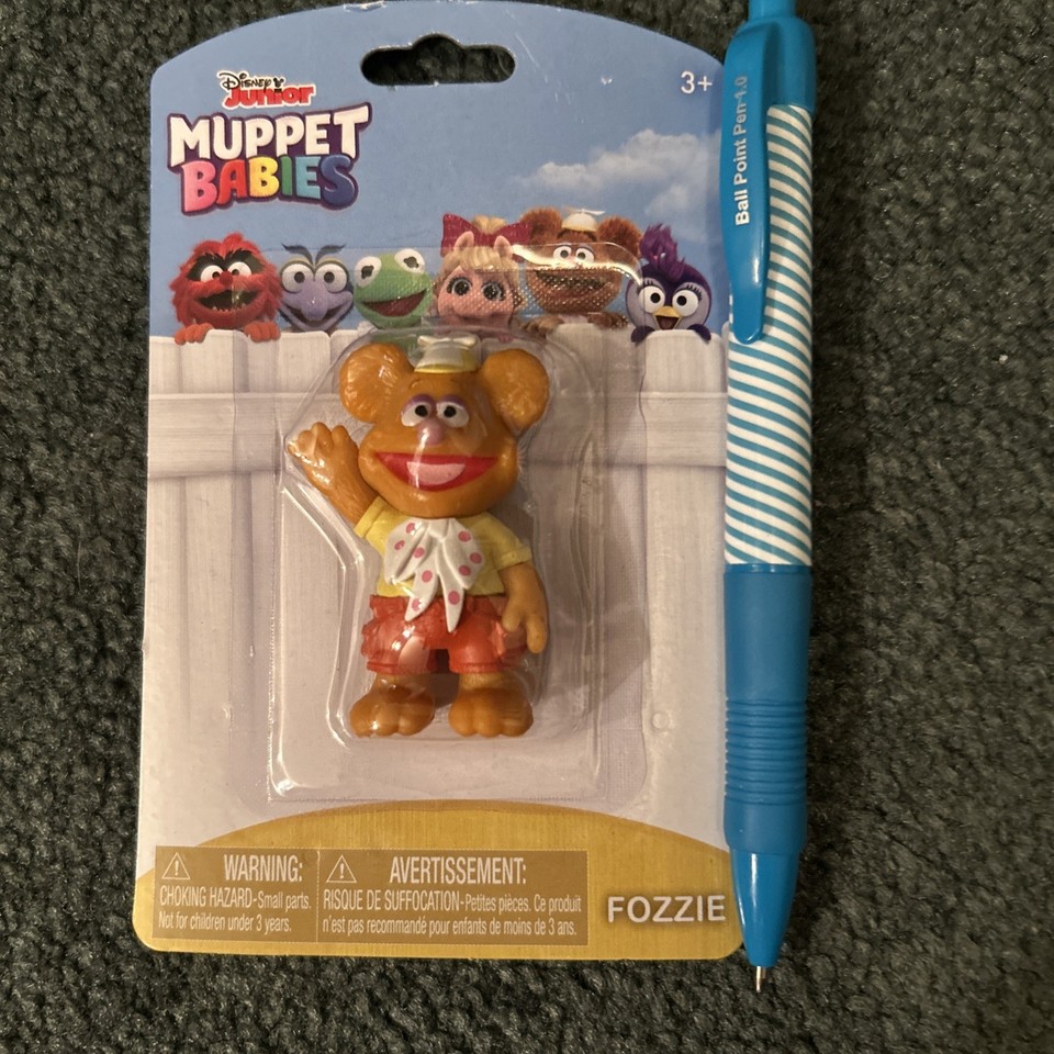 Just Play Disney Junior Muppet Babies Fozzie The Bear 2" Mini Figure | eBay