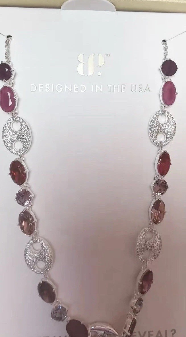 Bomb Party Holiday Jewel Candy Necklace 2025 - Jingle Gem Rocks | eBay