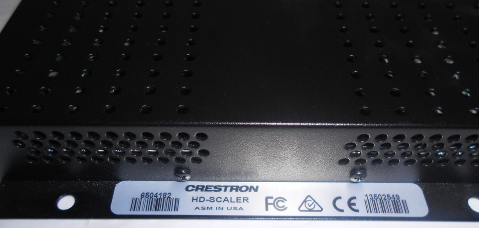 CRESTRON HD-SCALER-HD Video Scaler HDMI W/ AC-ADAPTER | eBay