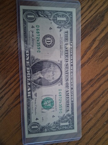 8 Digit Ladder Serial Number Ciculated Dollar 2017 High Coolness Rating ...