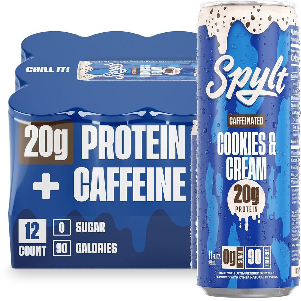 Perfect for Workout Rvery & Afternoon Pick Me Up - 12 Count, Lactose ...