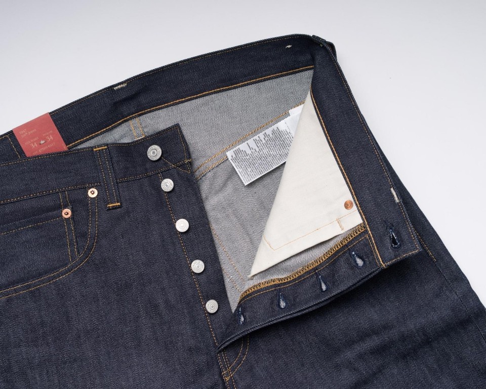 LVC Levi’s Vintage Clothing Big E 501XX 1947 Raw Selvedge Denim Jeans ...