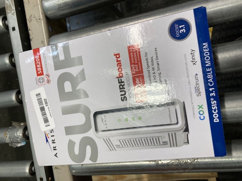 ARRIS (SB8200) - Cable Modem - Fast DOCSIS 3.1 , Approved for Comcast ...