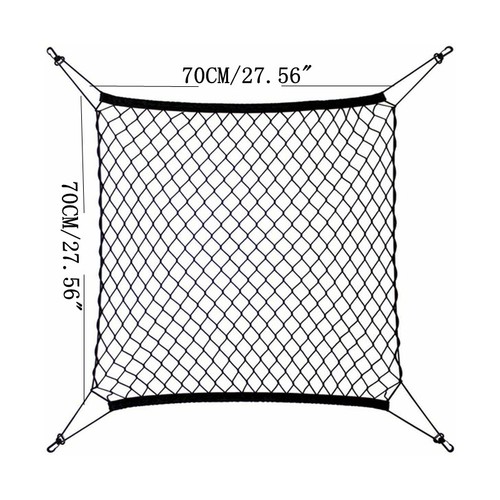 Car Boot Elastic Floor Netting Cargo Storage Organiser Mesh Net Van SUV ...