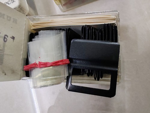 14 X Vintage Rare Metal Index Clips Boxes from 70s hunke & jochheim ...