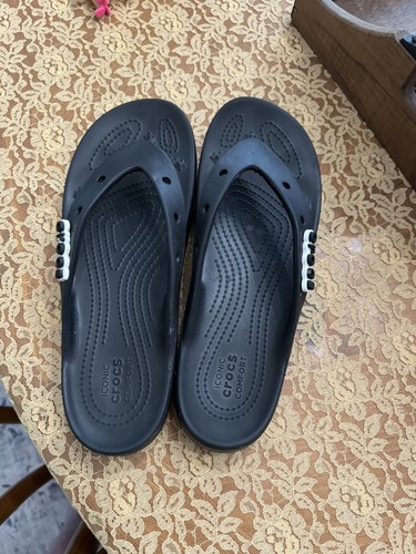 Crocs Classic Flip Flops Iconic Comfort Sandals W9 | eBay