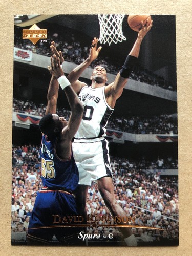 1995-96 Upper Deck #310 David Robinson Spurs Basketball Card | eBay
