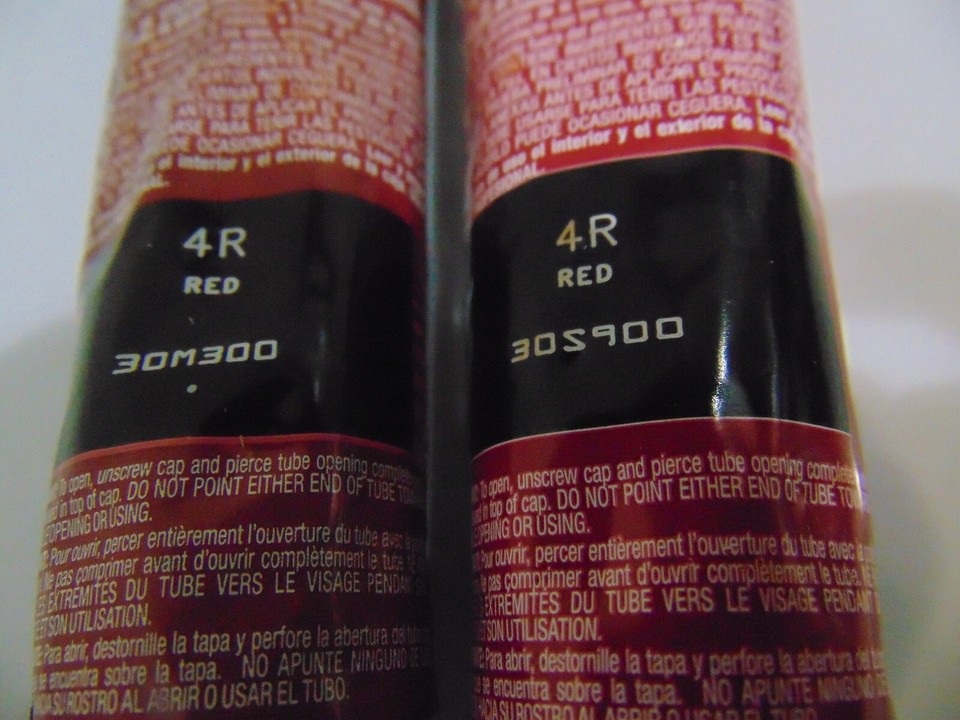 2 Tubes Redken Color Fusion Color Cream 4R Red | eBay