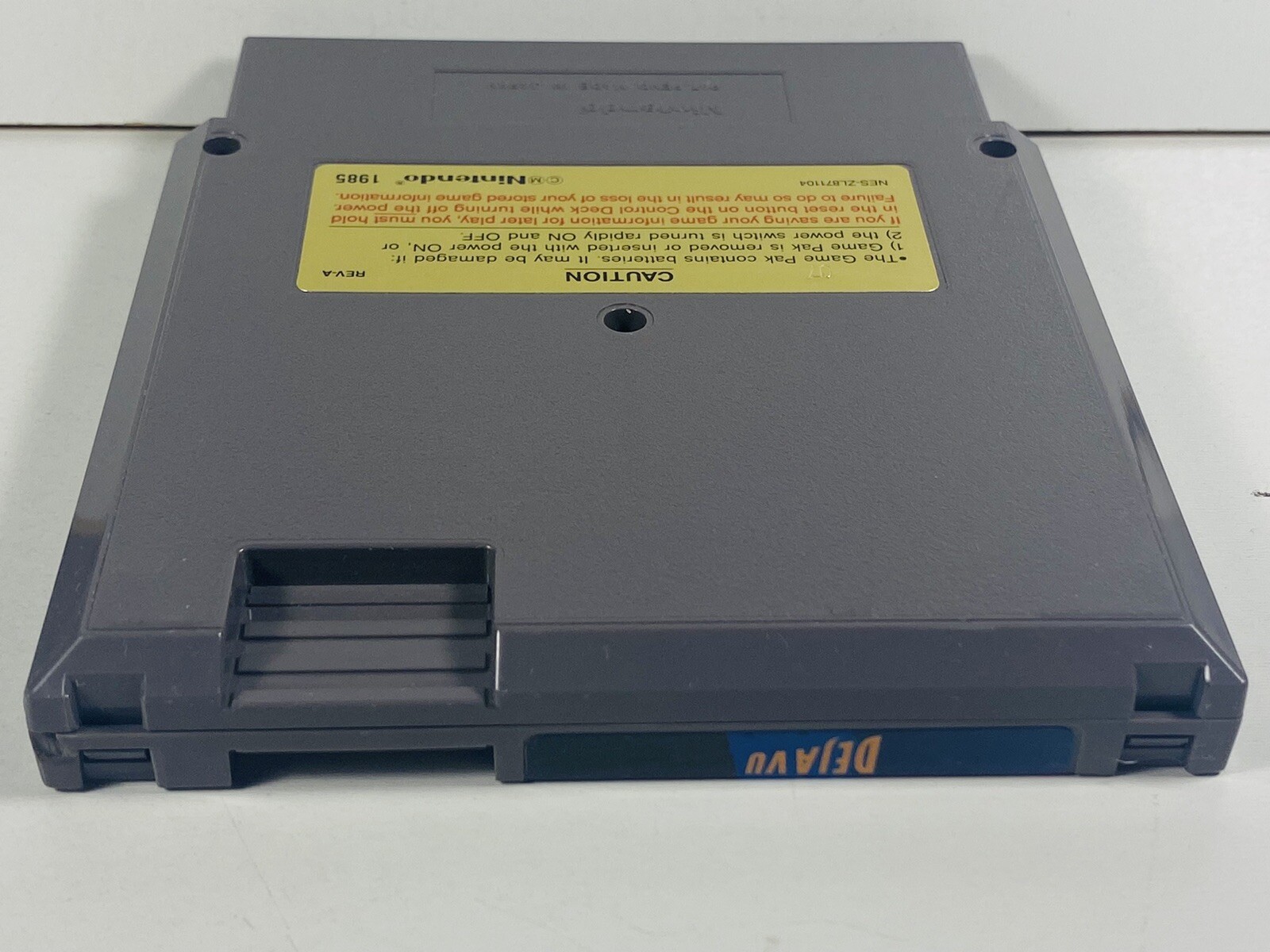 Deja Vu -- NES Nintendo Original Classic Authentic Game TESTED ...