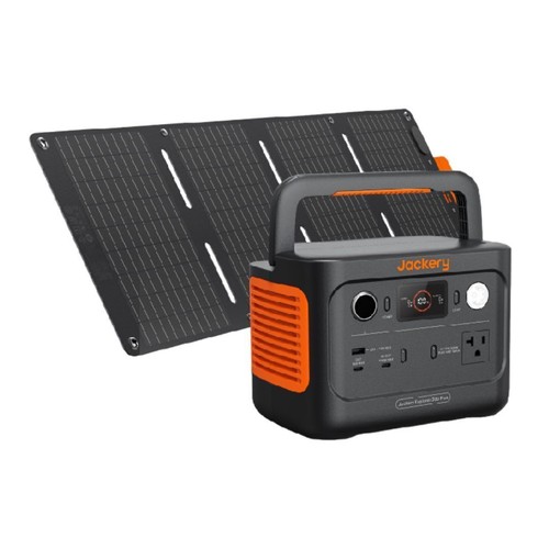 Jackery - Explorer 300 Plus Portable Power Station with Solar Panel 40 ...