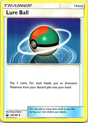 Lure Ball 138/168 Pokemon Celestial Storm Regular Light Play | eBay