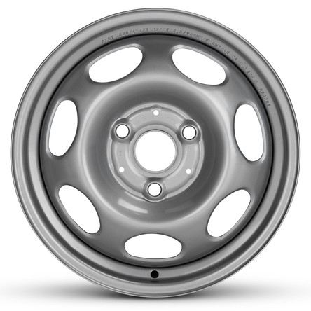 New Wheel For 2008-2014 Smart Fortwo II Front 15 Inch Painted Silver ...