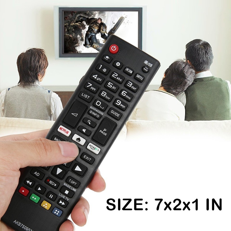 TV Remote For All LG TV. RC with Netflix Amazon button | eBay UK