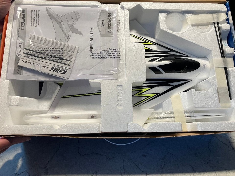 E-Flite F-27 Evolution (AKA Stryker) RC Airplane - BNF Basic Version ...