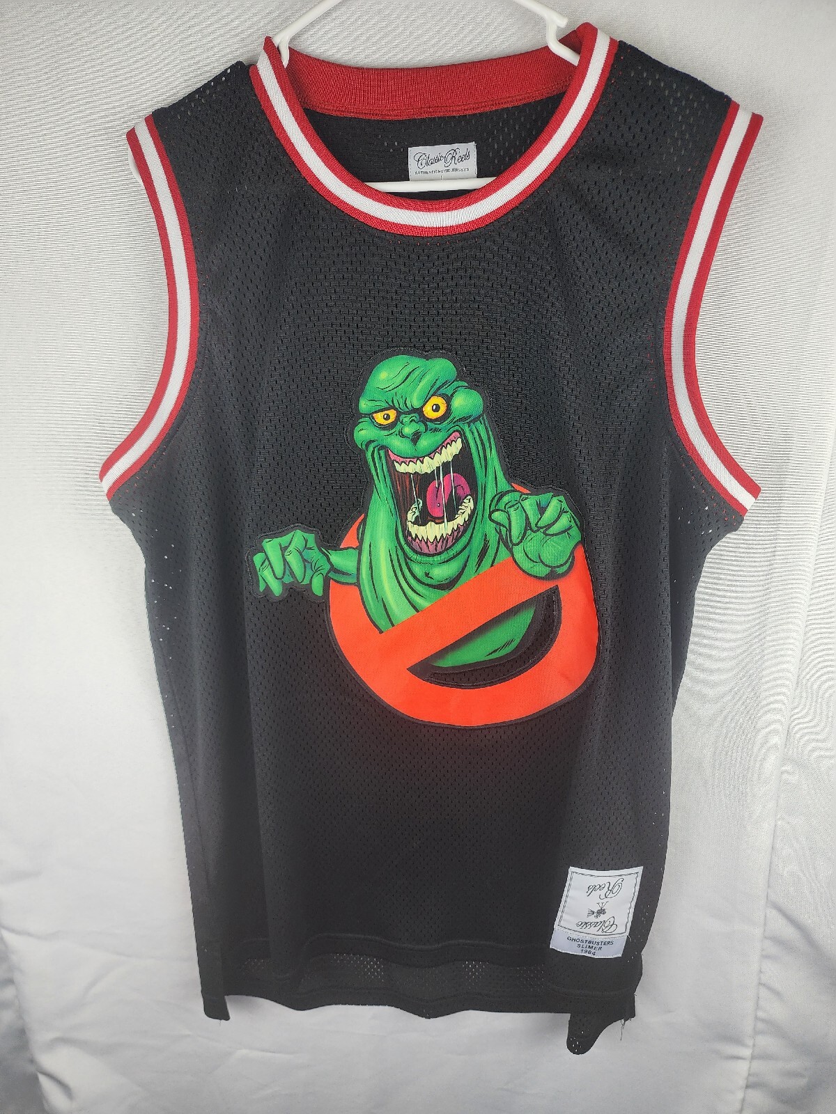 Ghostbusters Slimer #84 Classic Reels Stitched Jersey… - Gem
