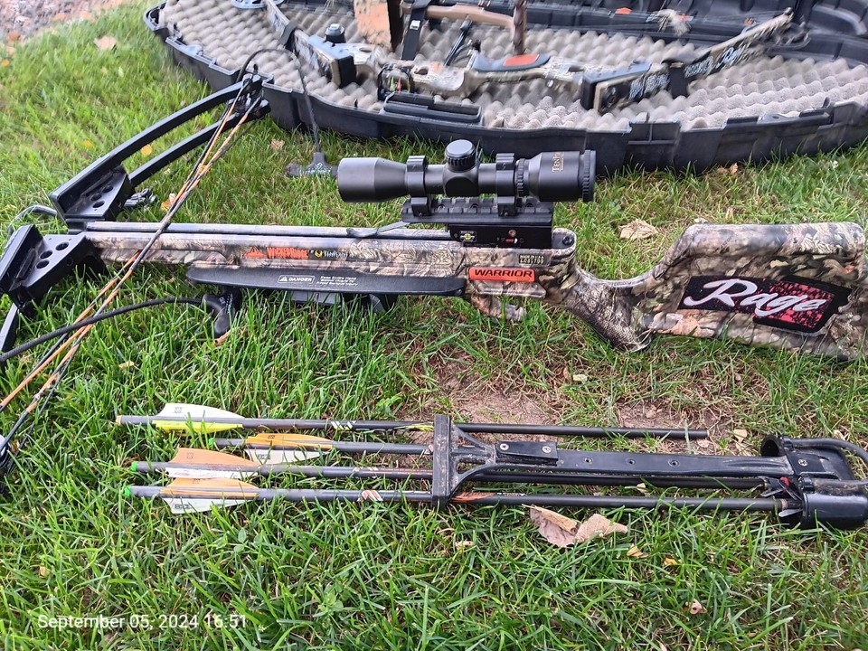 Tenpoint Wicked Ridge Warrior crossbow, Bowtech Extreme, Browning Rage ...