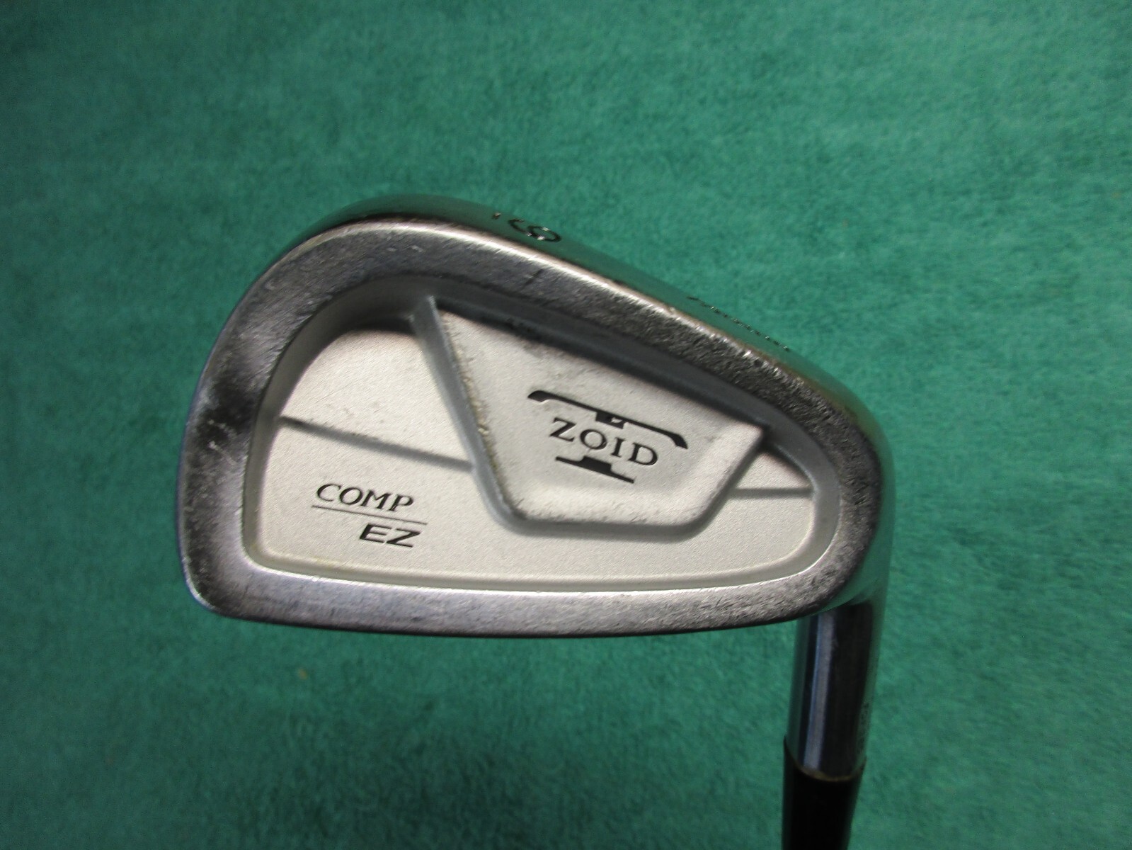 Mizuno T-Zoid Comp EZ 9 Iron - Gold Plus SensiCore R300 R Flex Steel ...