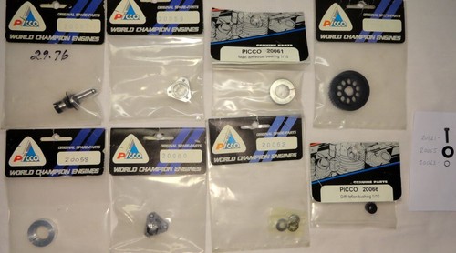 Vtg. Picco Integra 1/10 Nitro On Road RC Car Parts Diff. Parts Lot NOS ...