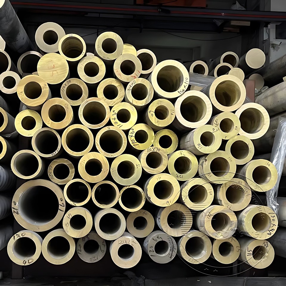Bronze Round Tube ∅15-70mm OD 25-100mm Bearing Bronze Bushing Metal ...