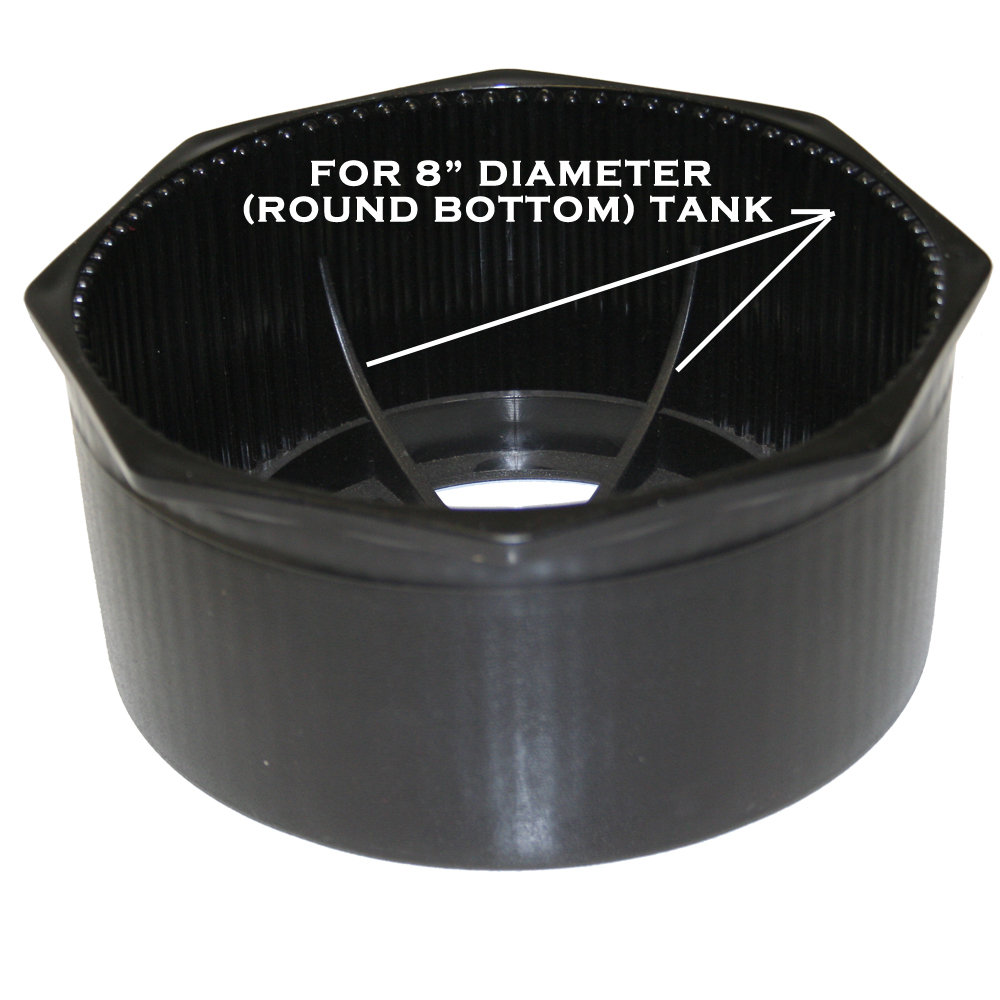 JCS Round Bottom, Plastic Scuba Tank Boot (For Steel Tanks), 8" | eBay