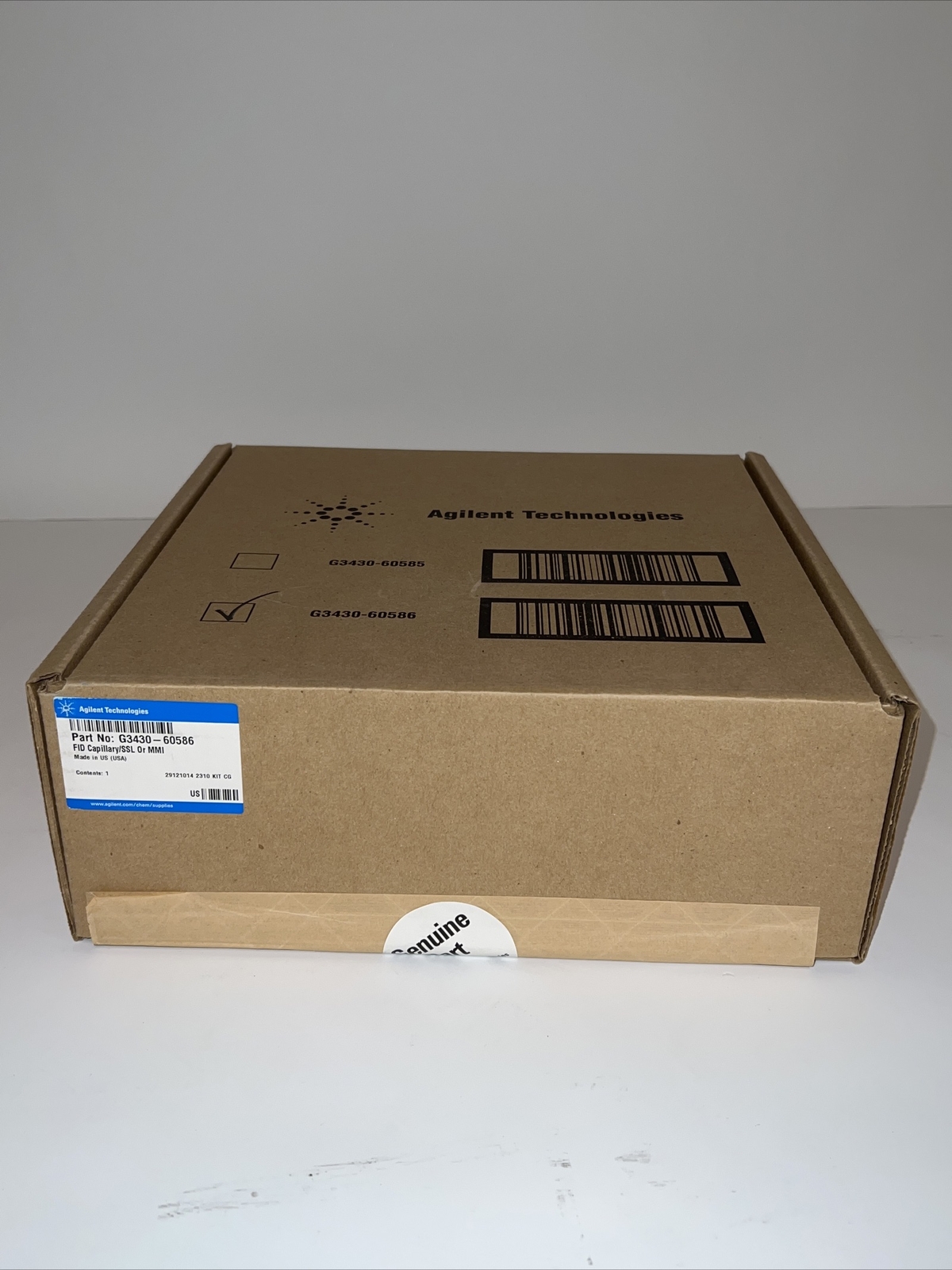 Agilent G3430-60586 Ship Kit Fid/split Splitless for sale online | eBay