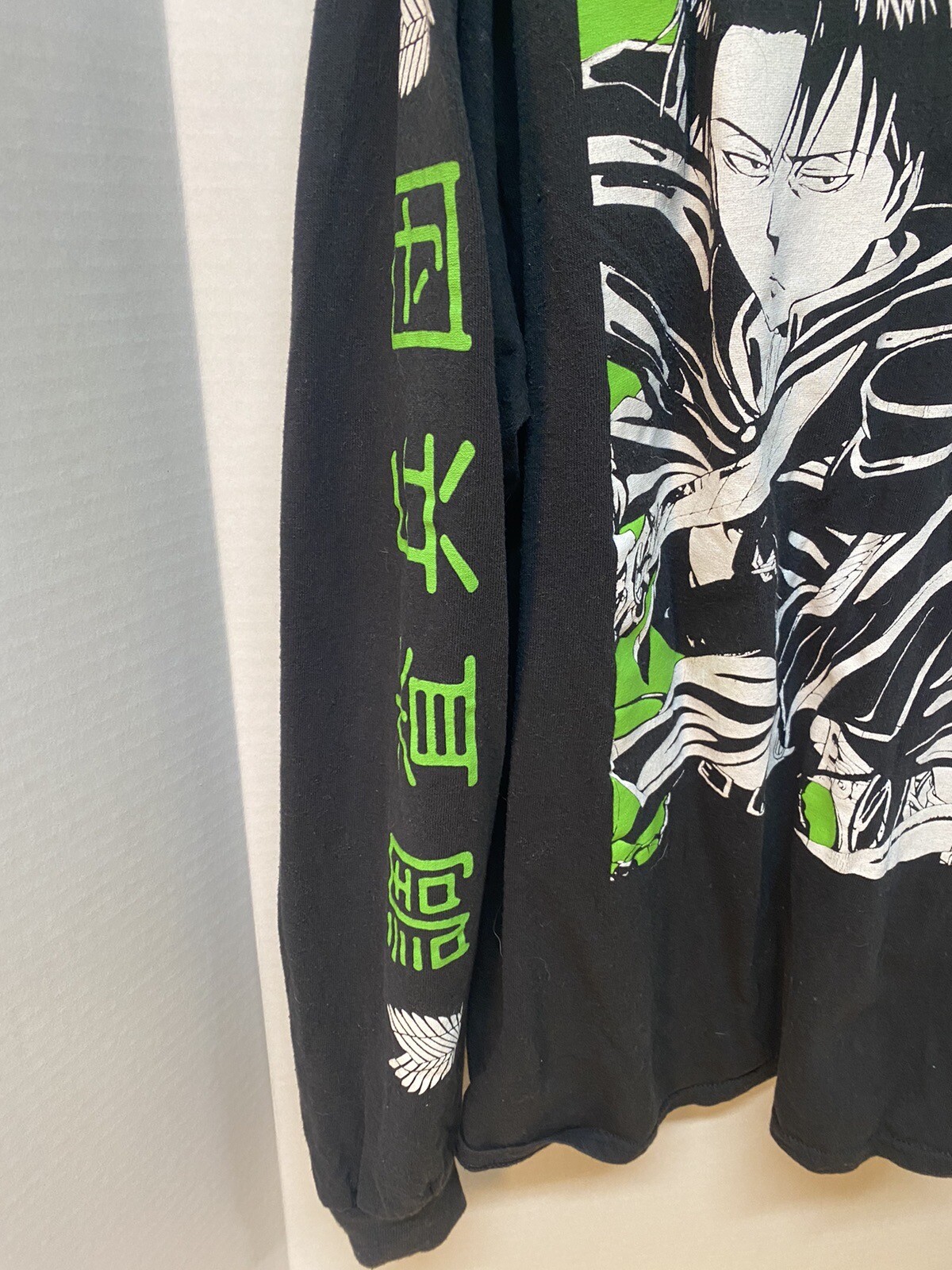 Attack On Titan Scout Regiment Eren And Levi - Long S… - Gem