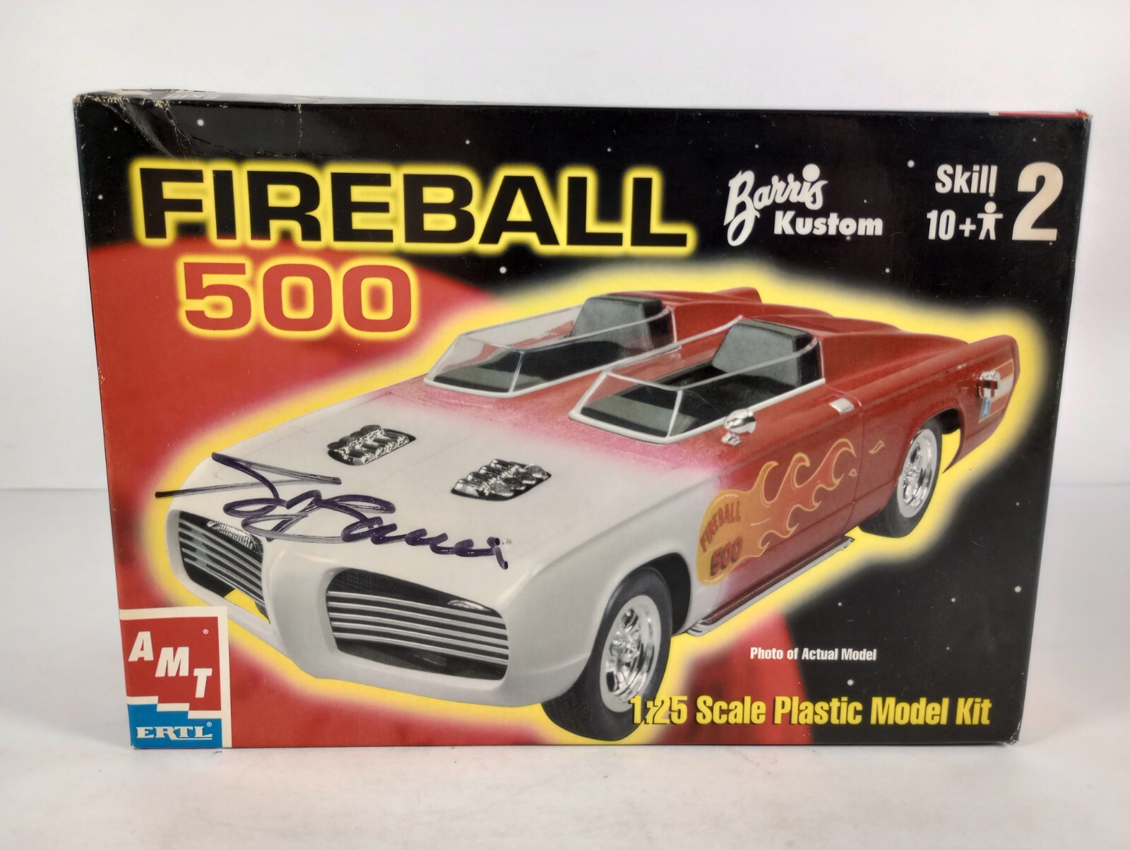 SSXR Barracuda Fireball 500 George Barris Signature Autorgraph AMT 1:25 ...