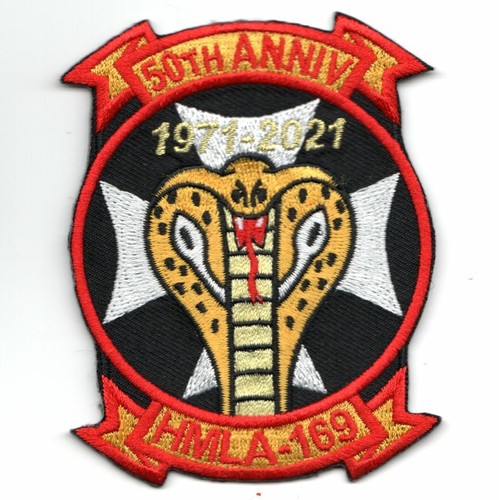 HMLA-169 50TH ANNIVERSARY MCAS CAMP PENDLETON DESERT STORM EMBROIDERED PATCH | eBay