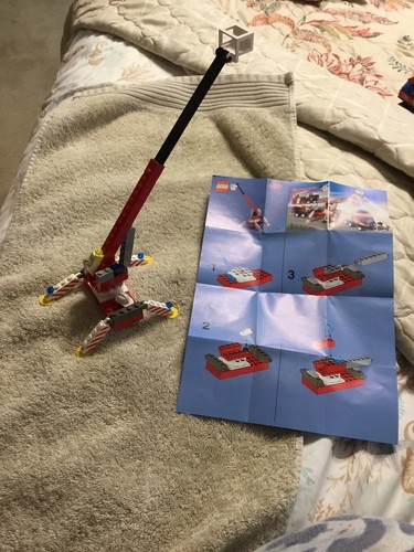 LEGO Town: Fire Fighters' Lift Truck (6477) - Box and Instructions ...