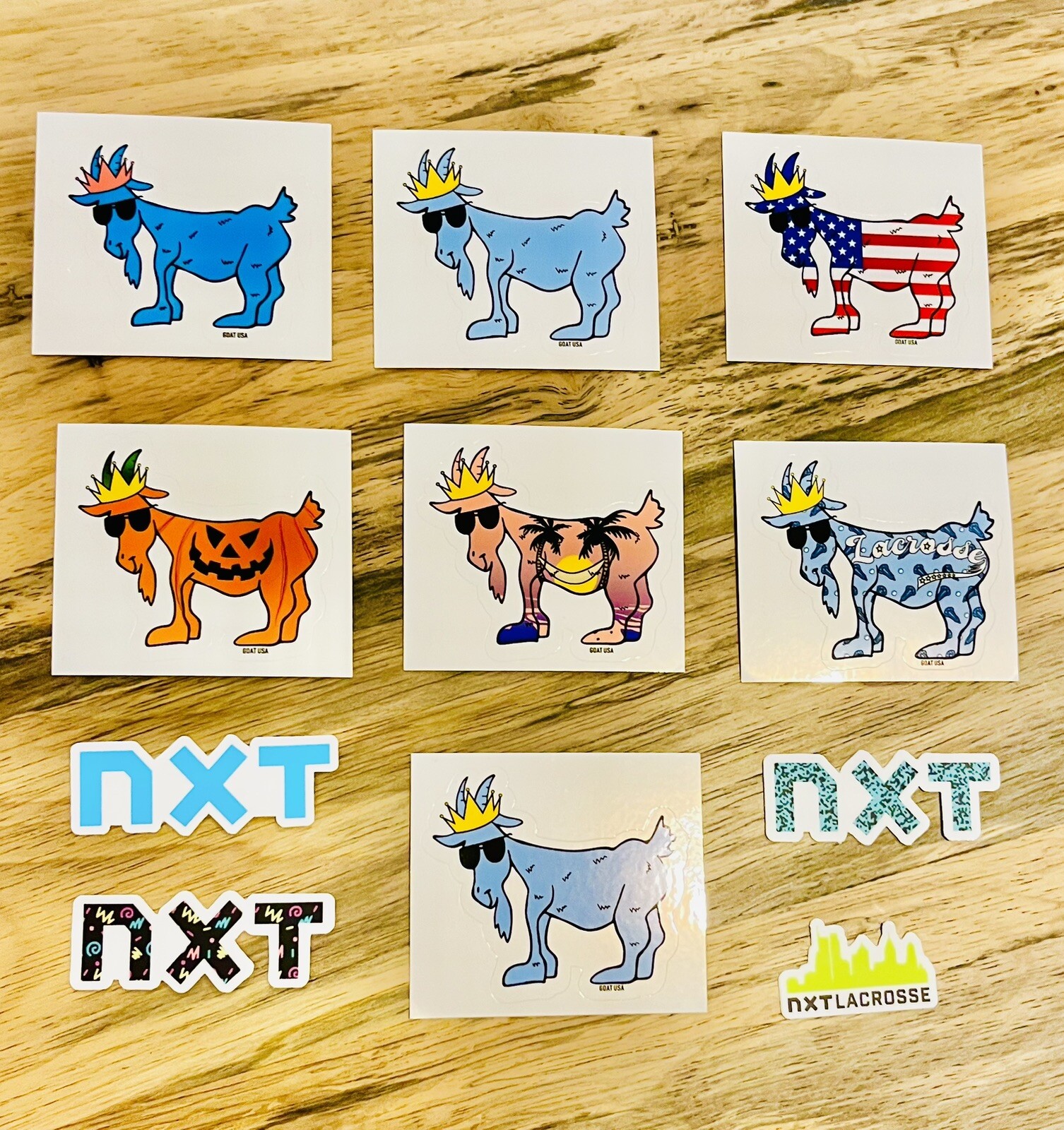 goat usa sticker Lot ( 7 Goat Stickers) Some Rare. 4 NXT | eBay