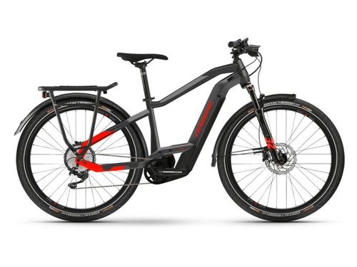 Haibike Trekking 9 i625Wh 2021 E-Bike Pedelec anthracite red frame size ...