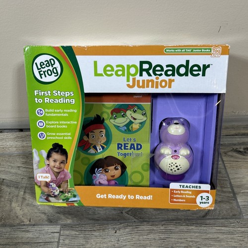 Leap Frog LeapReader Junior 21202 First Steps Reading Book & Pal Age 1 ...
