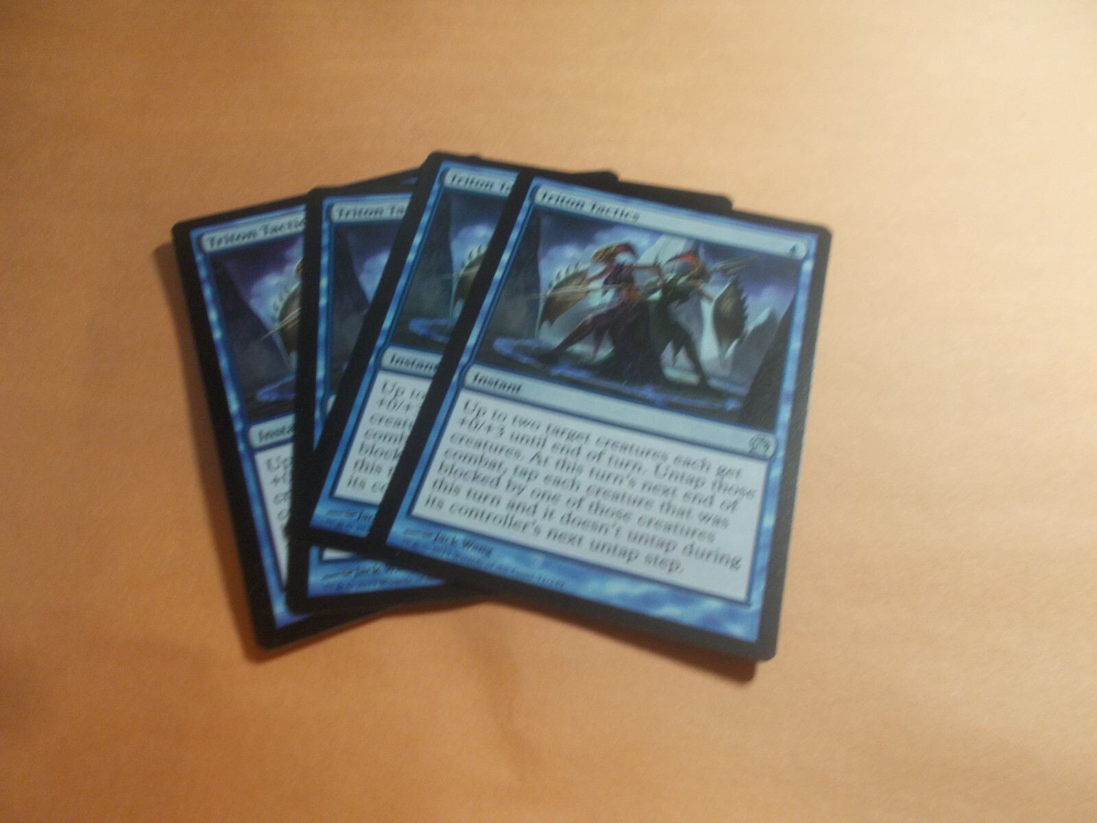 Triton Tactics x4 MTG Theros Blue Uncommon Instant NM | eBay