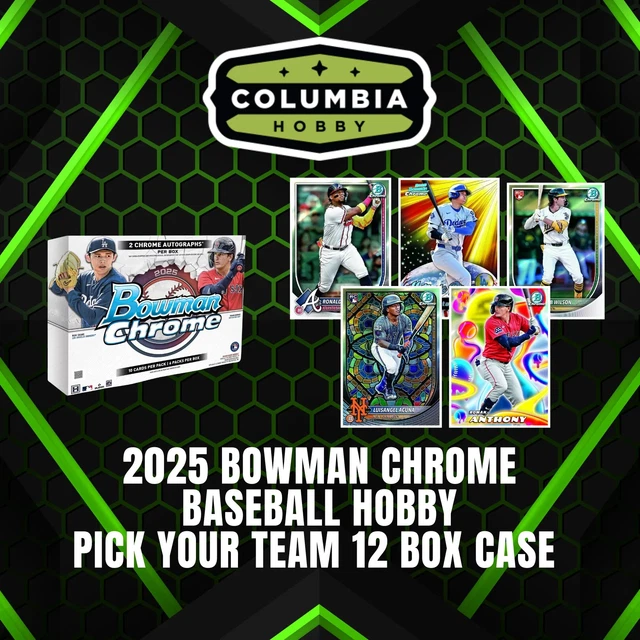 🔥2025 Bowman Chrome Baseball Hobby 12 BOX CASE Break PYT w/ Steve🔥 - eBay Live