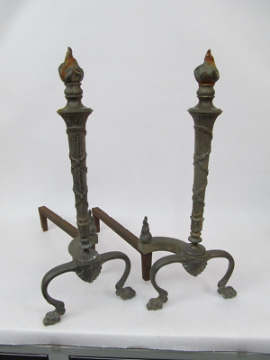 Fireplaces & Mantels - Fire Dogs - 3