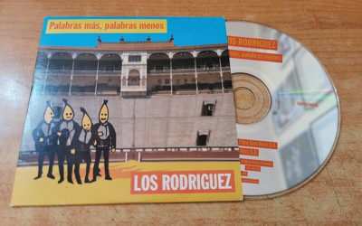 LOS RODRIGUEZ Palabras mas palabras menos CD SINGLE PROMO ANDRES ...