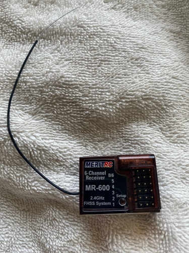 MERIT RC MR-600 Receiver 6 Channel 2.4GHz FHSS MERITRC | eBay