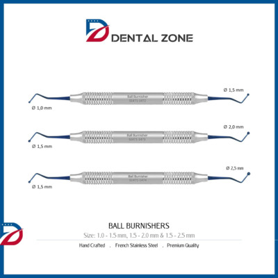 DENTAL BALL BURNISHERS INSTRUMENTS TITANIUM COATED | eBay