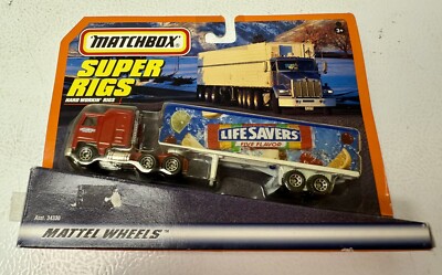 MATCHBOX Super Rigs Lifesavers Hard Workin' Rigs Tractor Trailer Truck ...